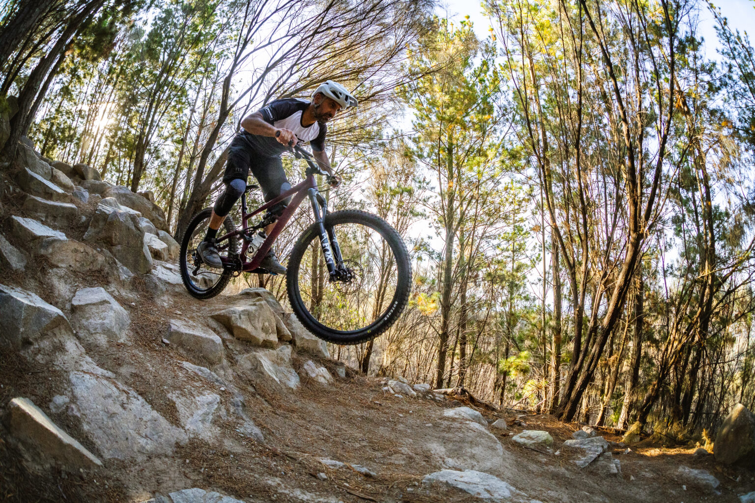 How to ride rock gardens on a MTB with better control and confidence